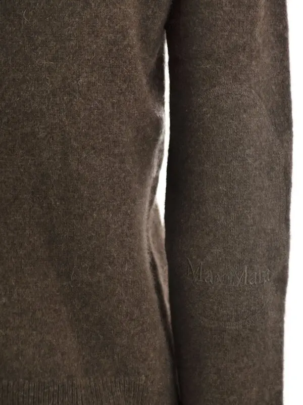 Max Mara Smmvoliera Pure Yak Crew-neck Jumper - Brown