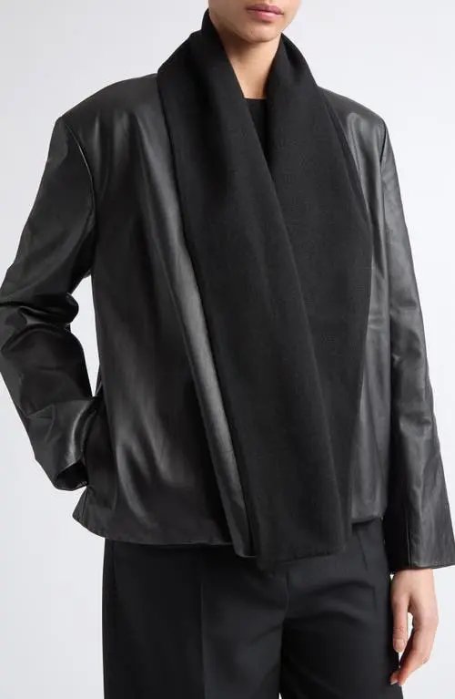 TOTEME Scarf Leather Jacket