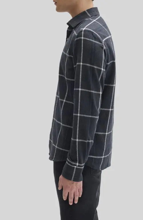Robert Barakett Jakin Windowpane Button Front Shirt