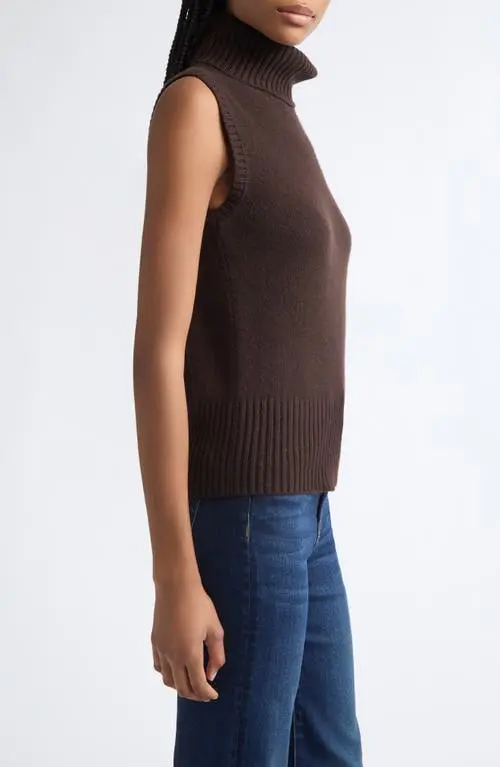Veronica Beard Mazzy Cashmere Shell - Espresso