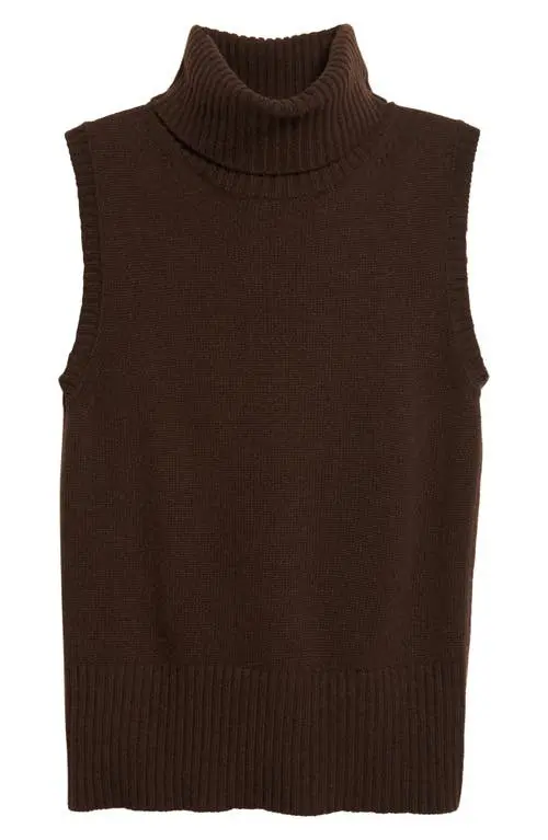 Veronica Beard Mazzy Cashmere Shell - Espresso