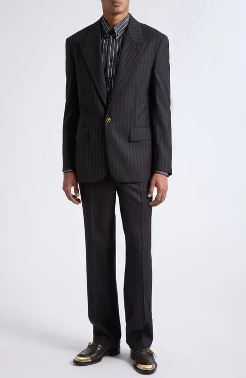 Versace Wool Jacquard Evening Jacket