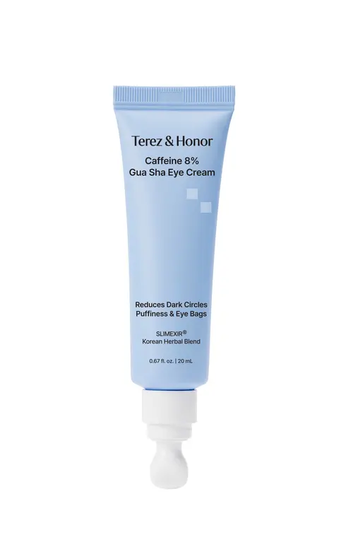 TEREZ & HONOR Caffeine 8% Gua Sha Eye Cream - Blue