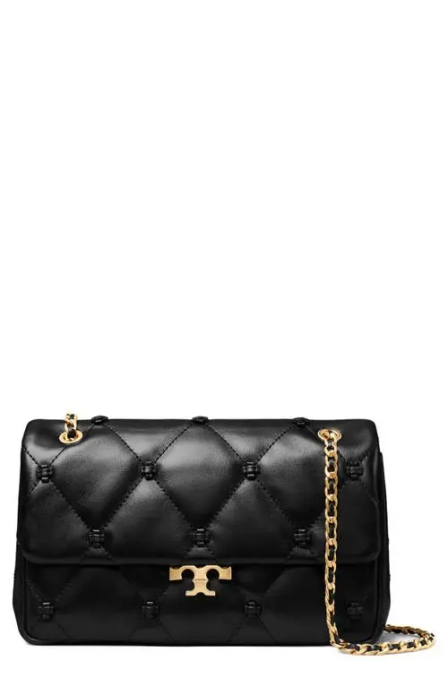 Tory Burch Bunny Knot Small Leather Shoulder Bag