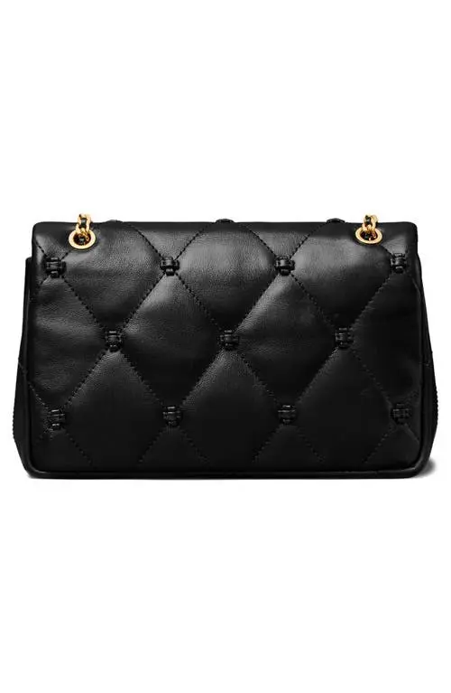 Tory Burch Bunny Knot Small Leather Shoulder Bag