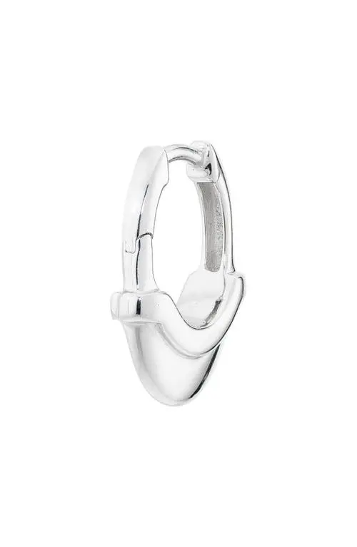 WYLD BOX Luna Extra Small Sterling Huggie Hoop Earrings
