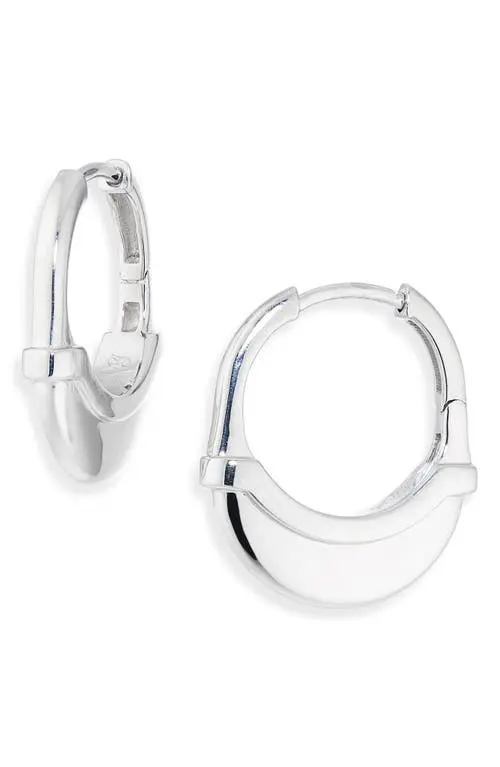 WYLD BOX Luna Sterling Hoop Earrings