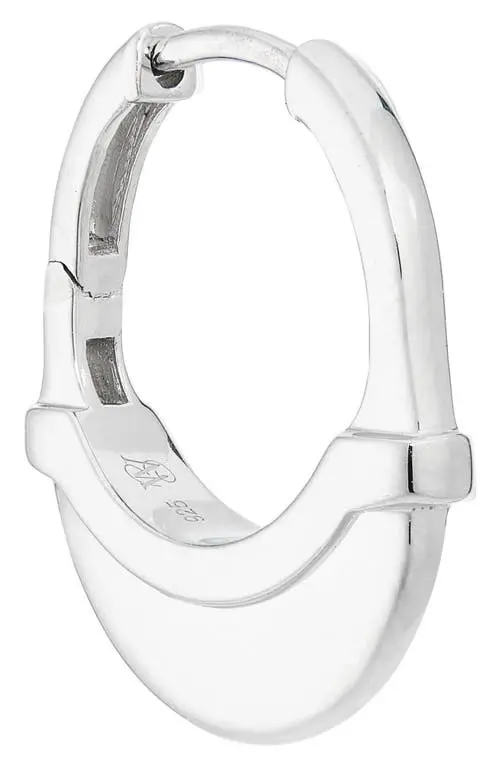 WYLD BOX Luna Sterling Hoop Earrings
