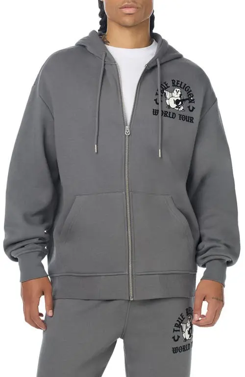 True Religion Arch Buddha Sweatpants - Granite Grey