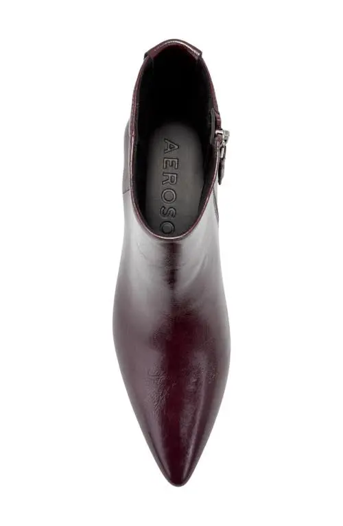 Aerosoles Rizah Faux Leather Bootie - Fig