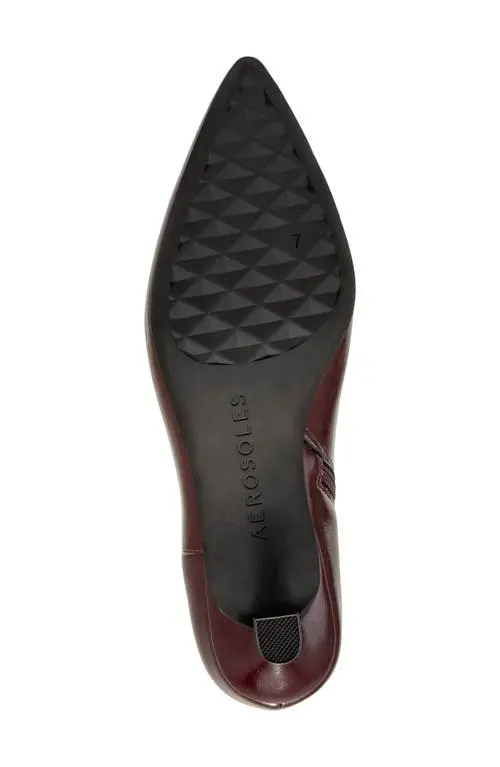 Aerosoles Rizah Faux Leather Bootie - Fig