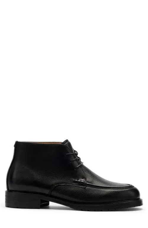 MARC NOLAN Logan Leather Chukka Boot - Black