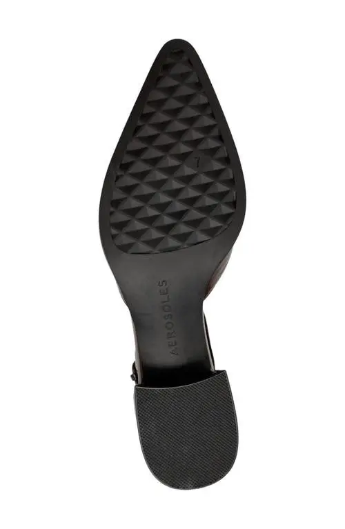 Aerosoles Mona Faux Leather T-strap Pump - Fig