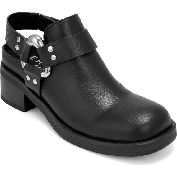 Aerosoles Maya Faux Leather Slingback Bootie - Black