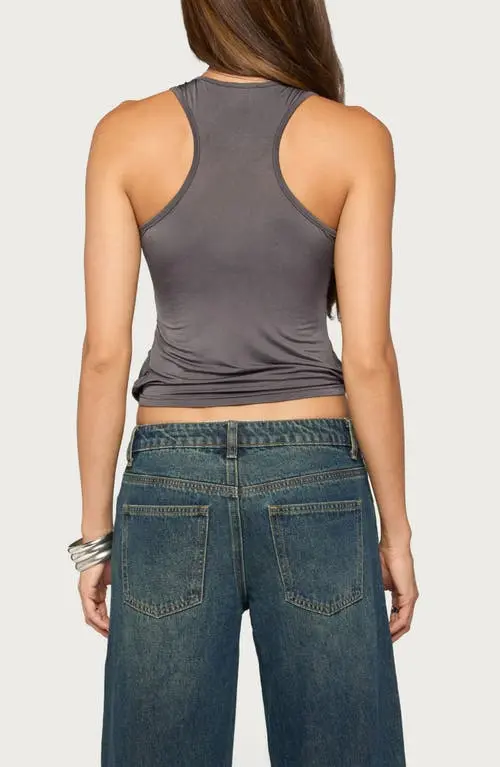 EDIKTED Brise Studded Draped Top