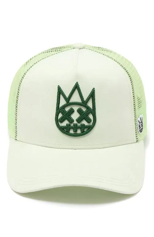 CULT OF INDIVIDUALITY Logo Mesh Back Trucker Hat - Seafoam