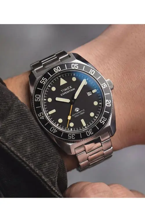 Timex® Expedition Pioneer Automatic Bracelet Watch