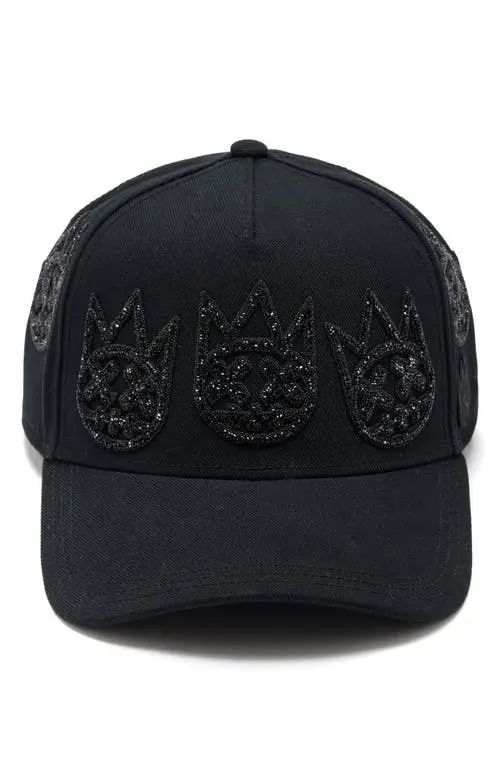 CULT OF INDIVIDUALITY Crystal Crown Baseball Cap - Black