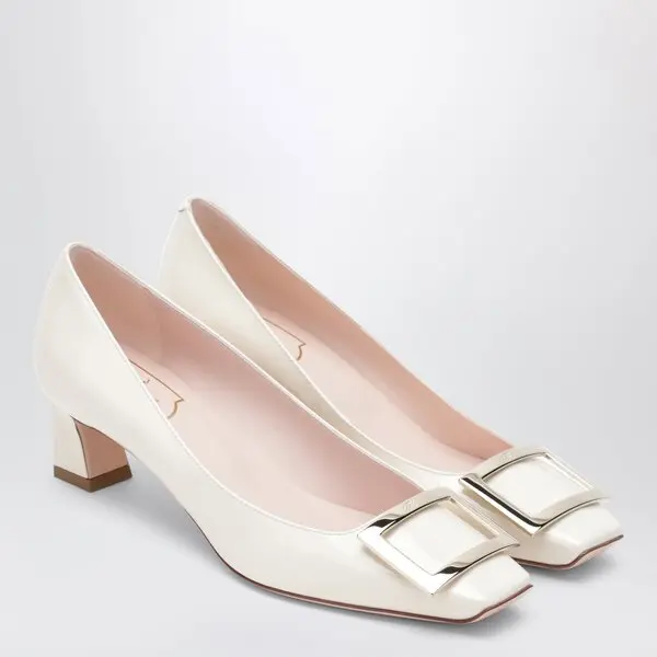 ROGER VIVIER Cire Patent Leather Trompette Pumps