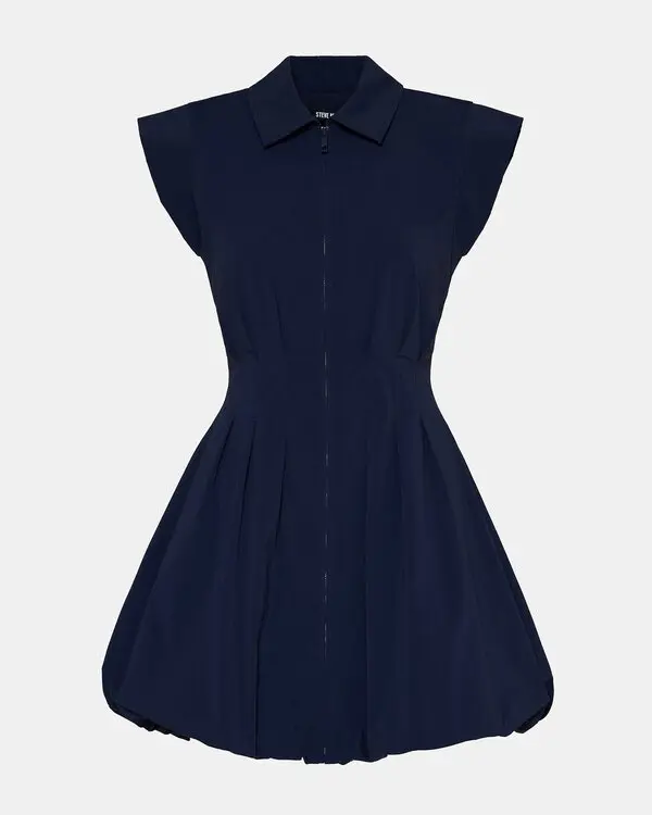 Steve Madden Dyanne Dress Sleeveless Bubble Dresses - Marine