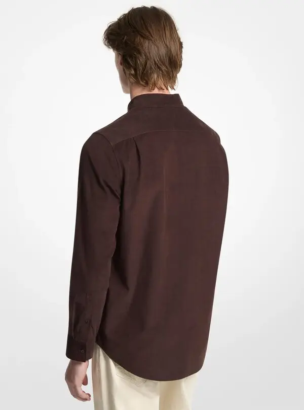 Michael Kors Cotton Corduroy Shirt In Size By - Brown