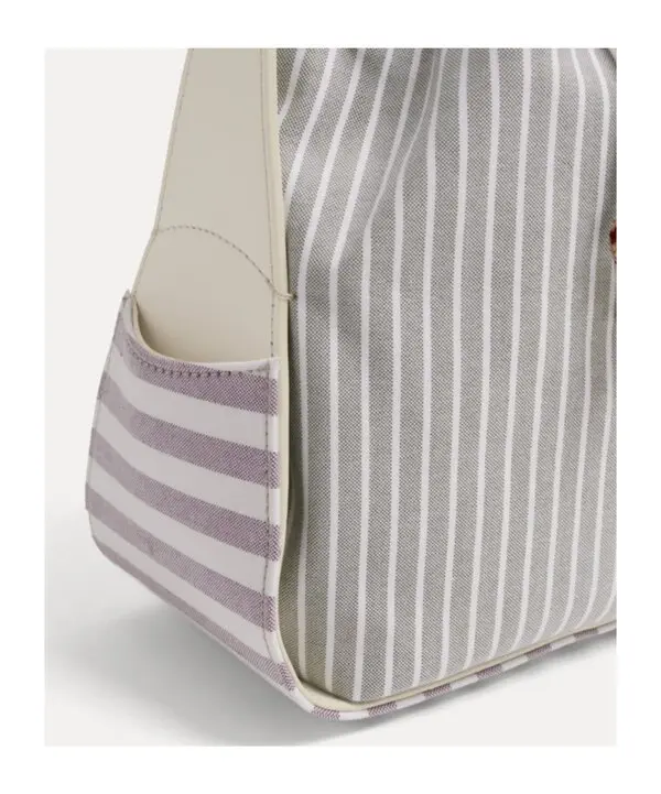 VIVIENNE WESTWOOD Stacey Striped Bucket Bag - Multi-color