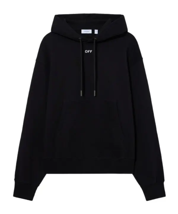 Off-White Arrows-motif Hoodie - Black