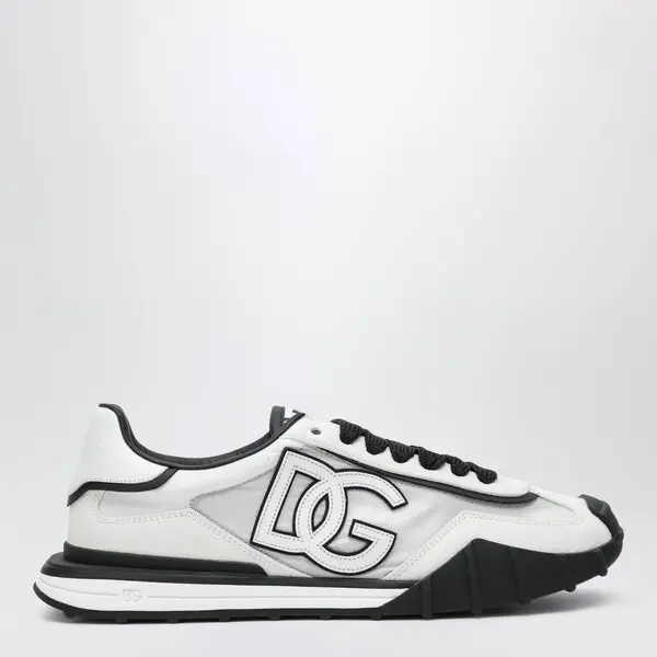 Dolce & Gabbana Black And Suede Sneakers