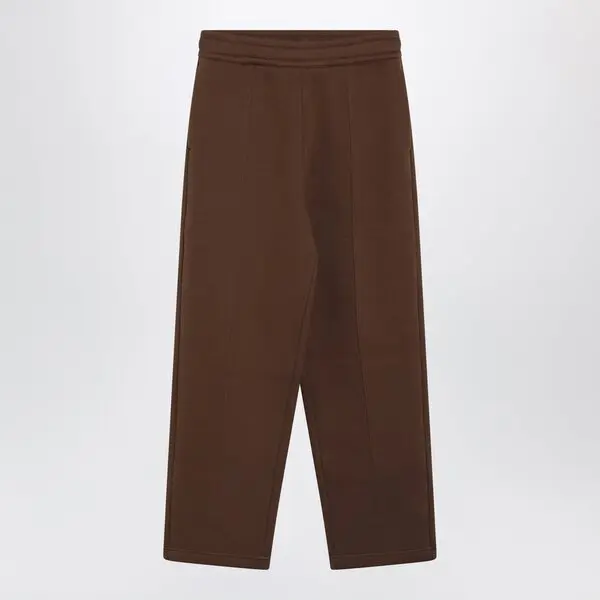 AMI Paris De Coeur Jogging Trousers - Brown