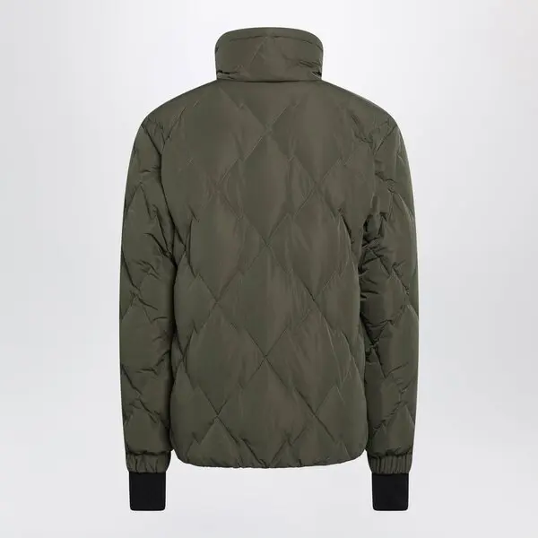 Moncler Khaki Quilted Down Jacket