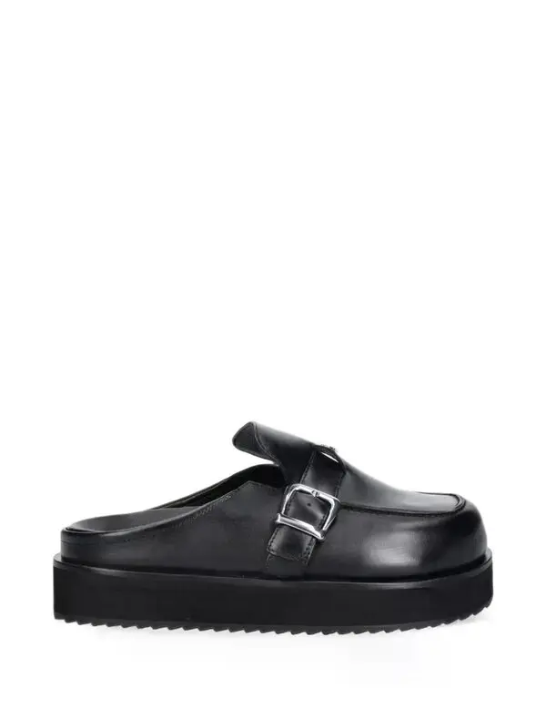Patrizia Pepe Buckle-fastening Leather Mules
