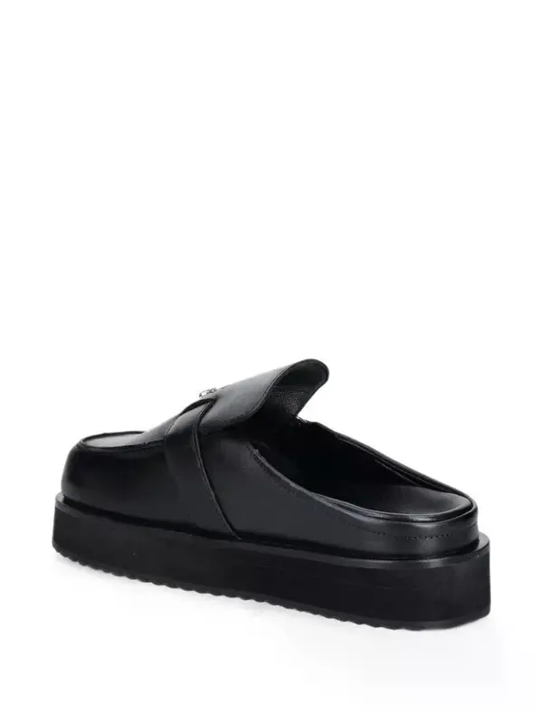 Patrizia Pepe Buckle-fastening Leather Mules