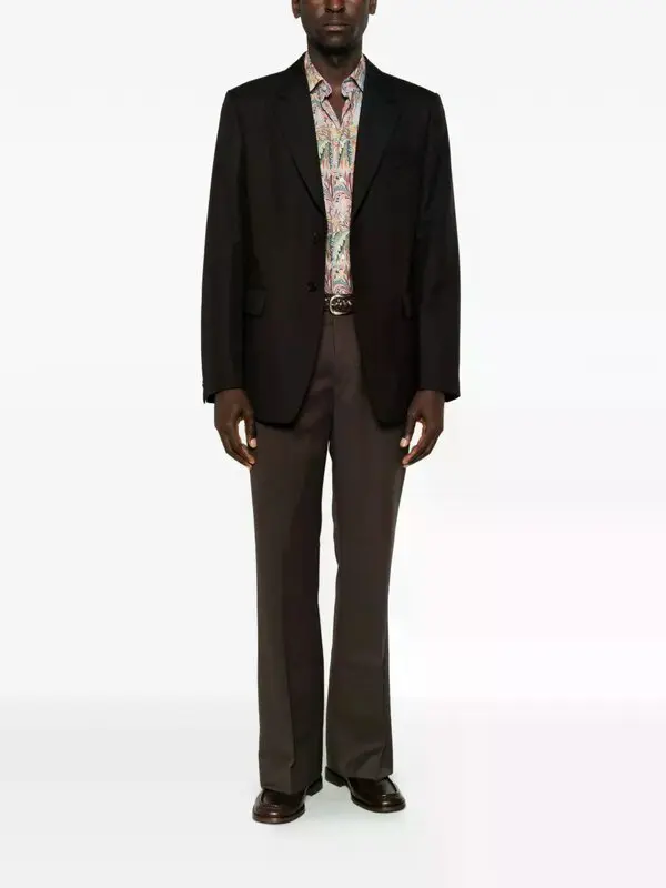 Etro Paisley-print Long-sleeve Shirt