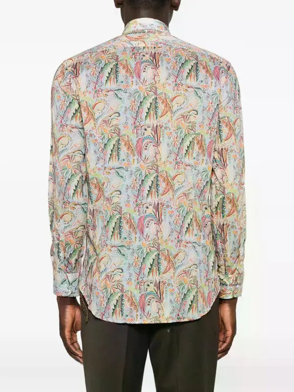 Etro Paisley-print Long-sleeve Shirt