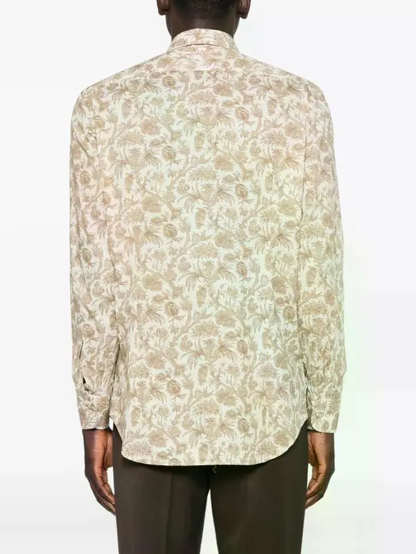 Etro Floral-print Cotton Shirt