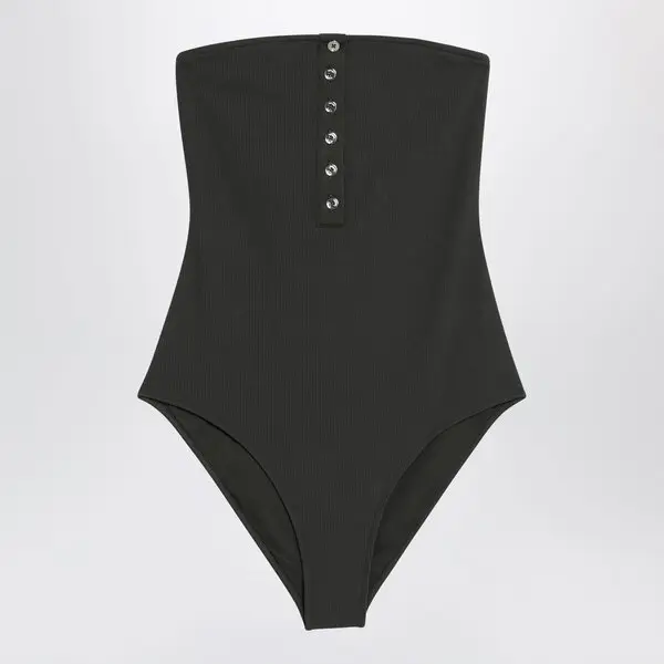 TOTEME Strapless One-piece Swimsuit Dark - Green