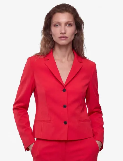 Koton Long Sleeve Double Face Notched Blazer