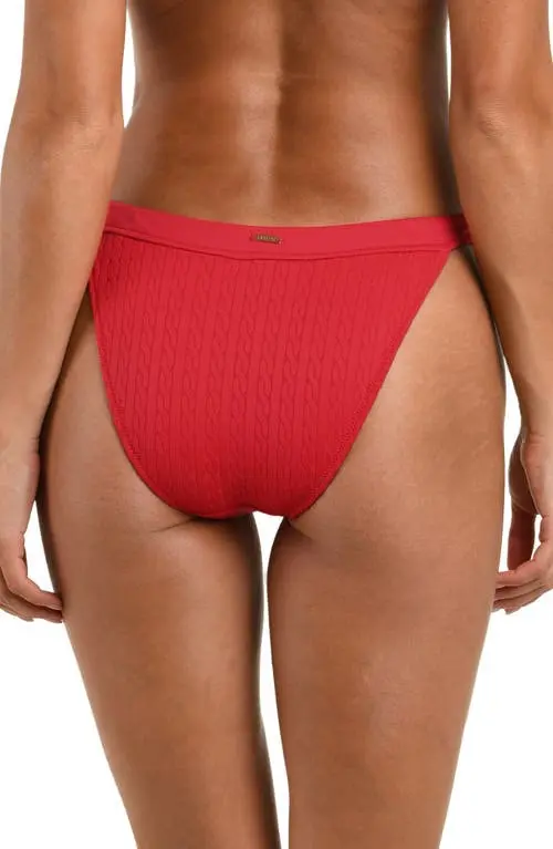 L'Agence Cable Knit Bikini Briefs