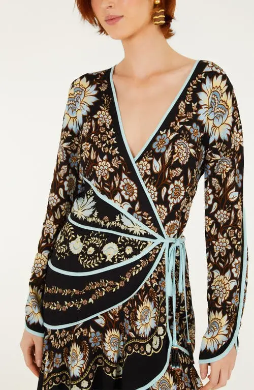 Farm Rio Daniela Wrap Minidress