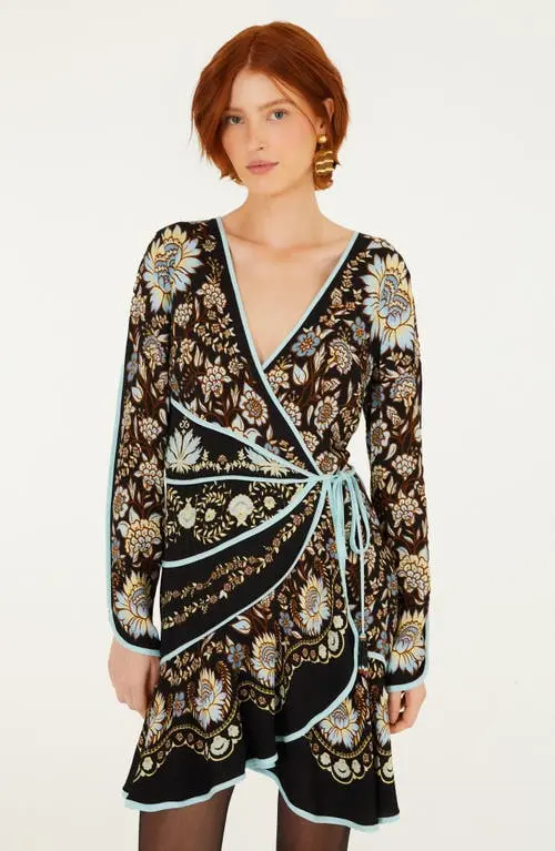 Farm Rio Daniela Wrap Minidress