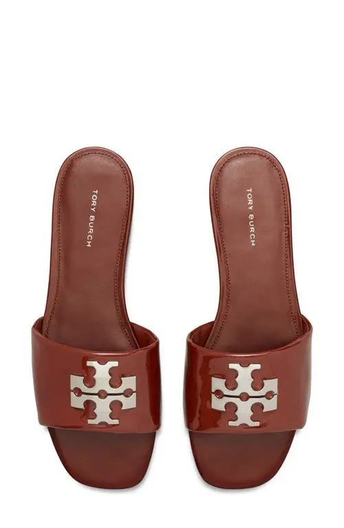 Tory Burch Charlie Leather Slide Sandal