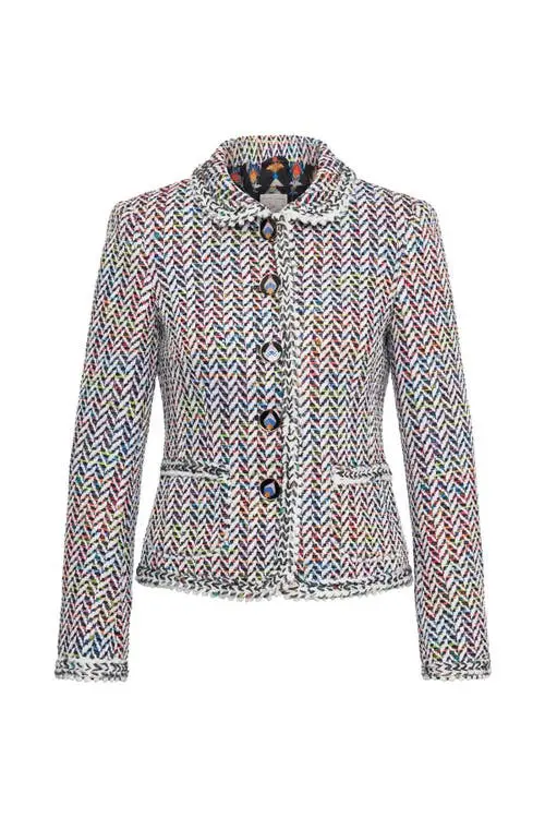 MAISON COMMON Tweed Jacket With Patch Pockets