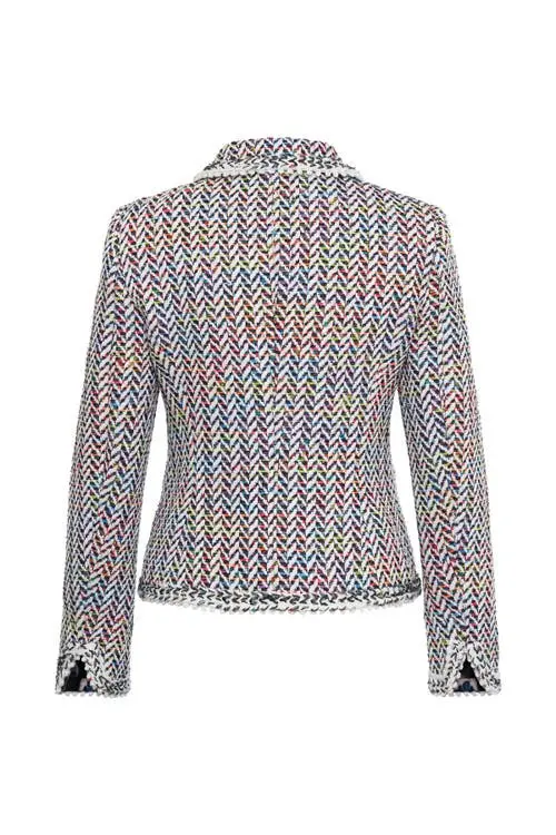 MAISON COMMON Tweed Jacket With Patch Pockets