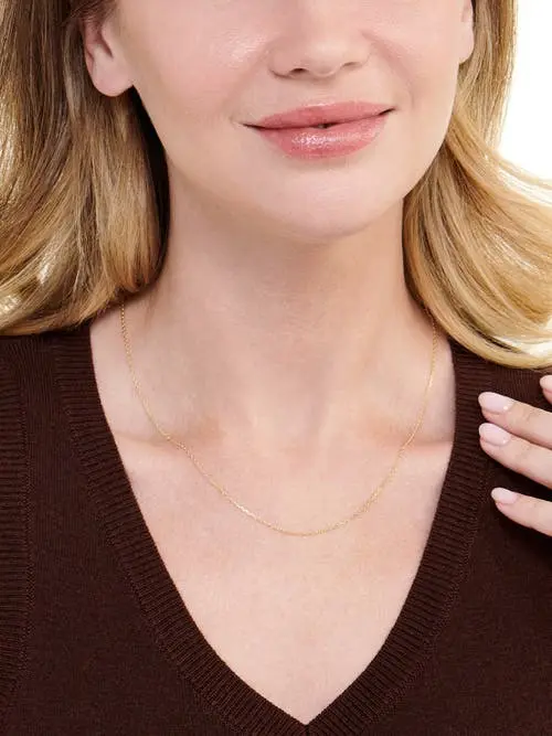 DEVATA Cable Chain Necklace