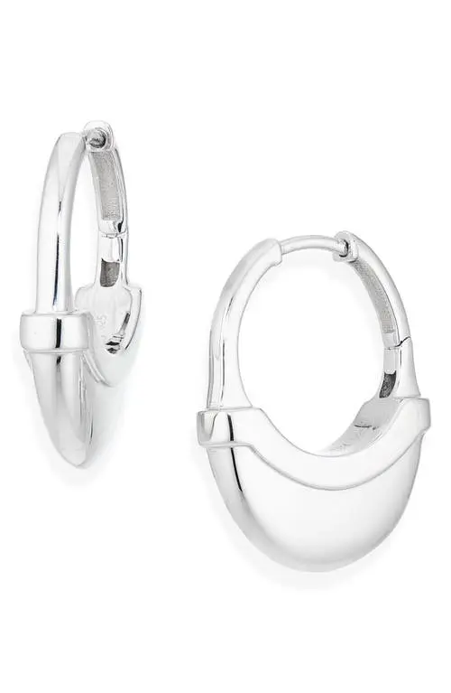 WYLD BOX Luna Sterling Hoop Earrings