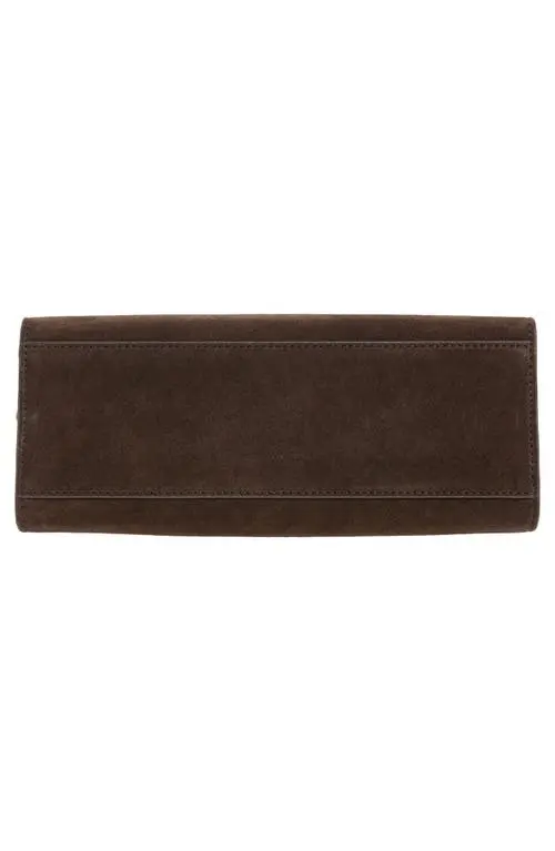 LOEFFLER RANDALL Zella Suede Leather Clutch