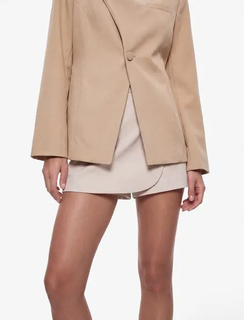 Koton Regular Fit Wrap Mini Skort