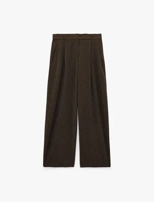 Koton Striped Tailored Trousers
