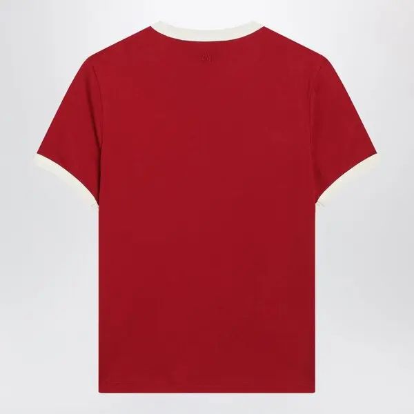 AMI Paris De Cå“ur Ruby Cotton T-shirt