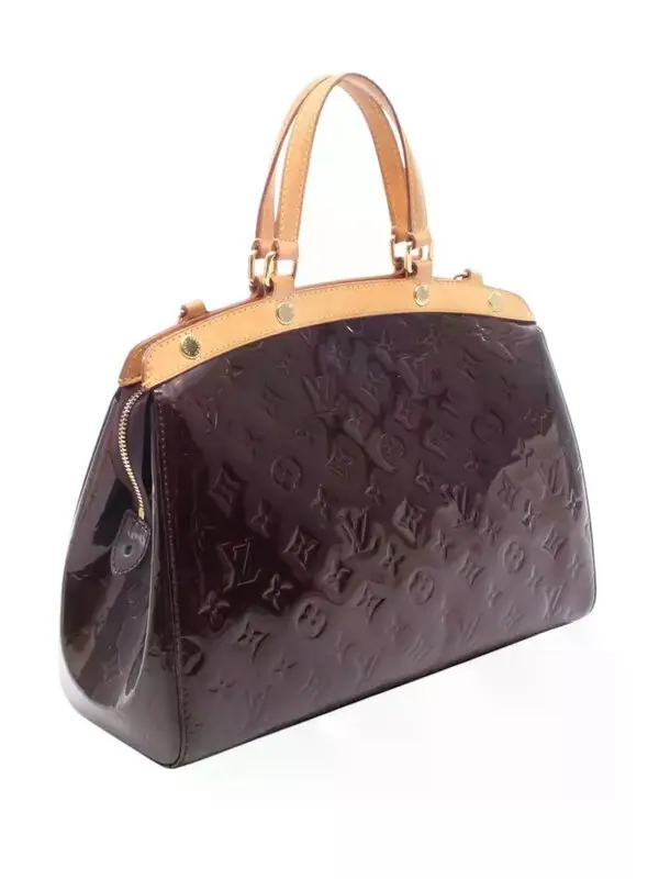 LOUIS VUITTON 2013 Monogram Vernis Brea Mm Satchel